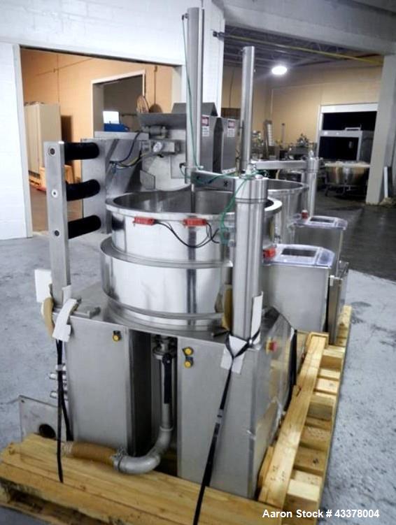 Used Caleva Extruder Spheronizer System Consisting Of: (1) Caleva Gea