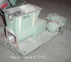 Used Acrison Volumetric Feeder, Model 105X-G, 304 Stainless Steel. Tr