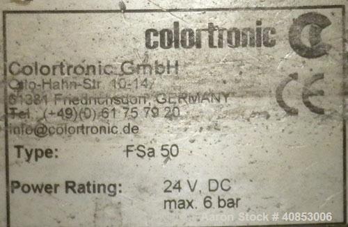 Used Colortronic Loading System Consisting Of: (1) Colortronic type C