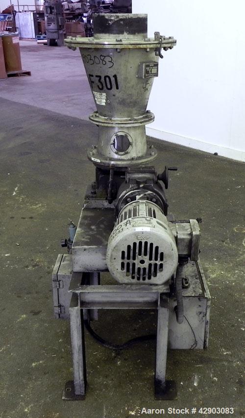 Used Nippon Pneumatic NPK Excent Weigh Feeder, Model EFW25, 304 Stain