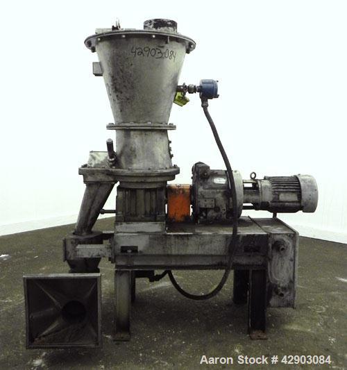 Used Nippon Pneumatic NPK Excent Weigh Feeder, Model EFW25, 304 Stain