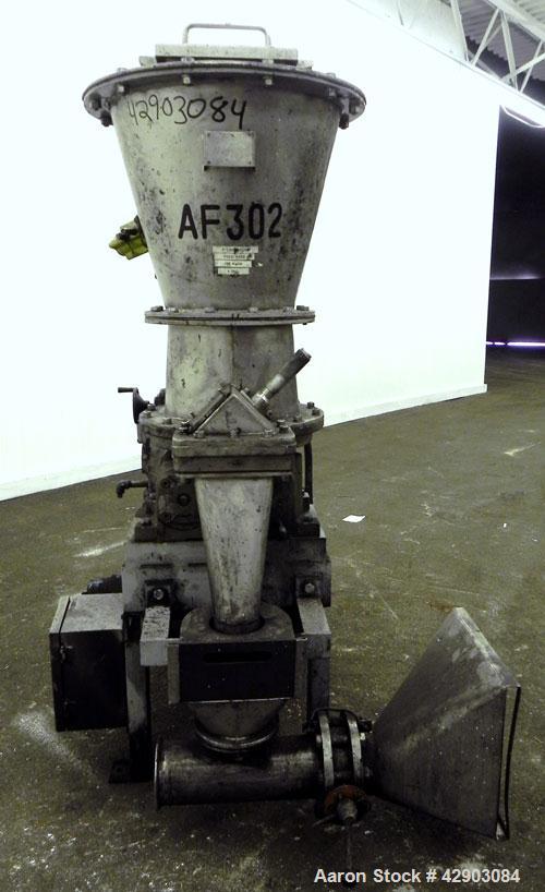 Used Nippon Pneumatic NPK Excent Weigh Feeder, Model EFW25, 304 Stain