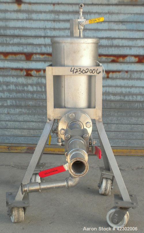 Used Commercial Filter Fulflo Filters, 316 stainless steel. 8-1/2" di