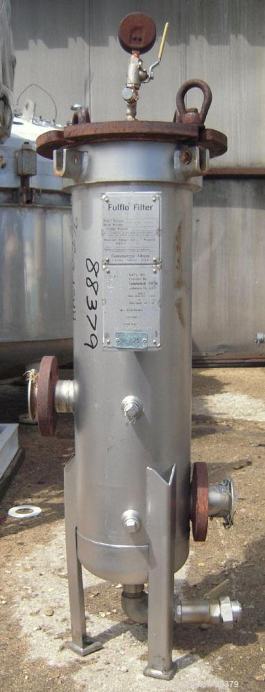 Used Fulflo Cartridge Filter, Model SF6-2-2F-C276, Hastelloy C276. A