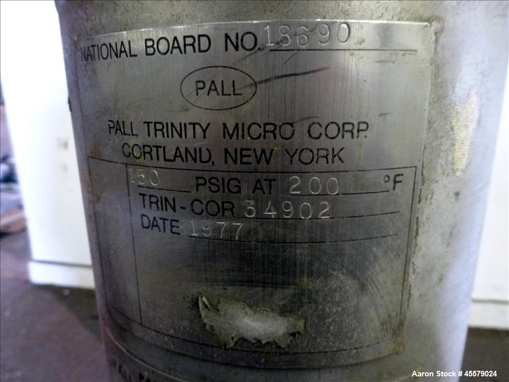 Unused- Pall Trinity Micro Corp Cartridge Filter, Model 5EHD10702-168