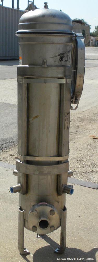 Used Parker FulFlo Multi-Cartridge Filter, model FHS7T2FVP, 316L stai