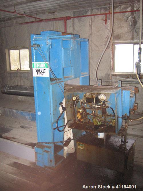 UsedClow Poly Filter Press, Model 51-0704. Haskel air driver fluid pu