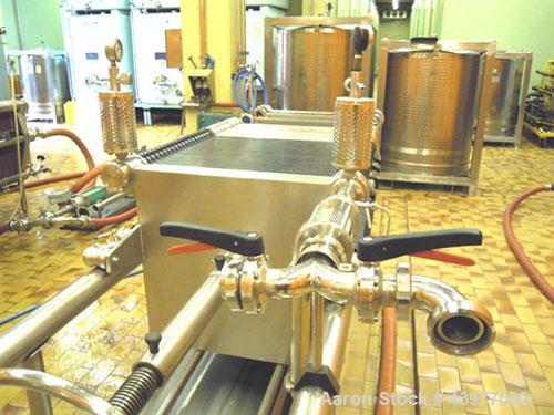 UsedFiltrox Filter. 80 Plates 1.9' (600 x 600 mm), 26 plates stainle