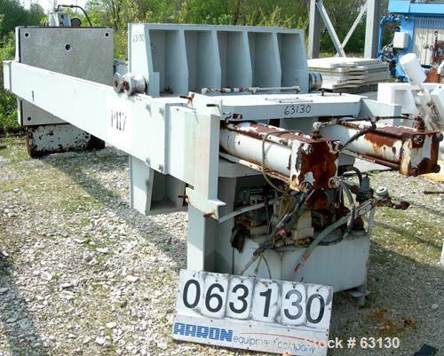 Used Hoesch Industries Filter Press Skeleton, 48" x 48", Model M48-97