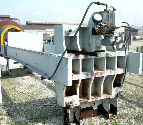 Used Hoesch Industries Filter Press Skeleton, 48" x 48", Model M48-97
