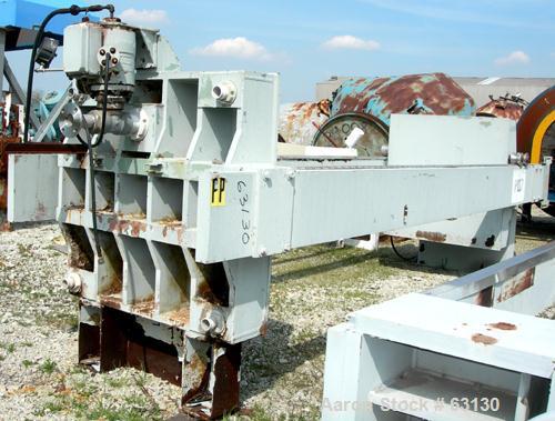 Used Hoesch Industries Filter Press Skeleton, 48" x 48", Model M48-97