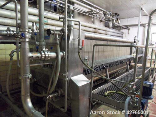 UsedSeitz Orion Filter Press, type OF 100/250. 11,111 gallon/hour (42