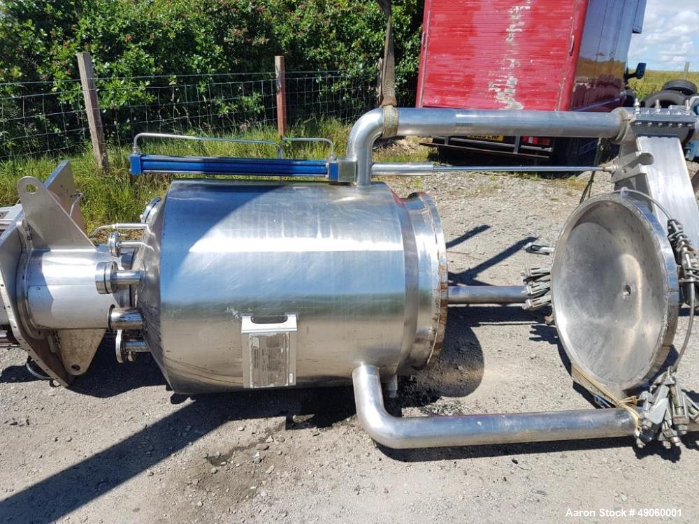 Used Dr. Muller AG Nutsche Filter. Approximately 0.75 m2 filtration a