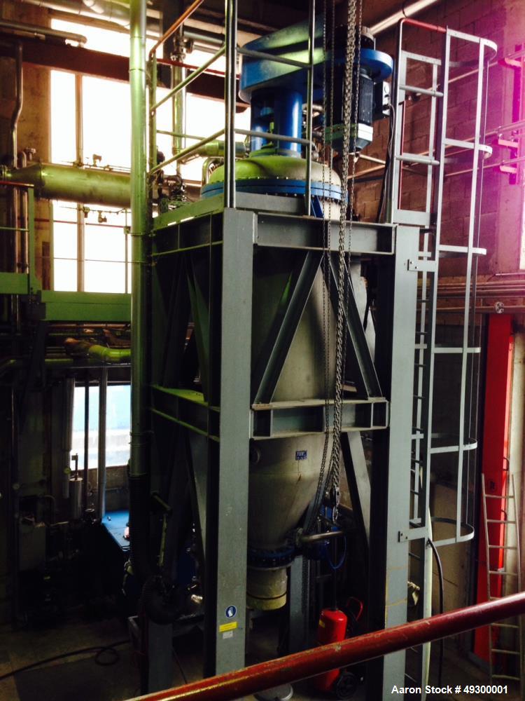 Used- Chemap AG Spiral Funda Filter. 849.6 sq. ft