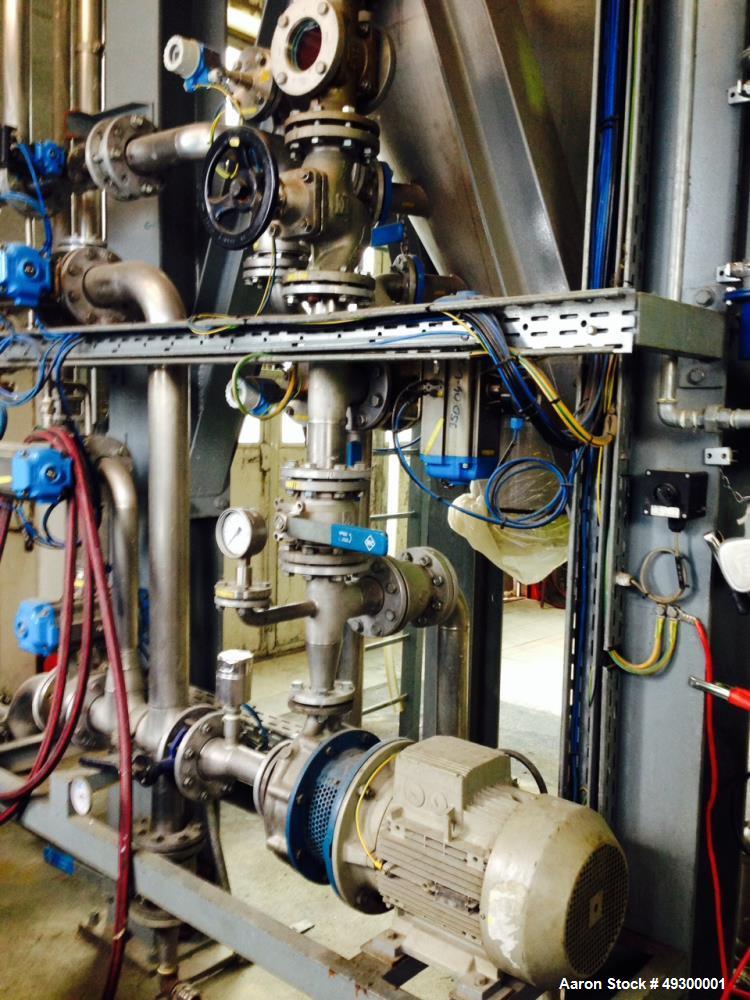 Used Chemap AG Spiral Funda Filter. 849.6 sq. ft. (30 square meter),