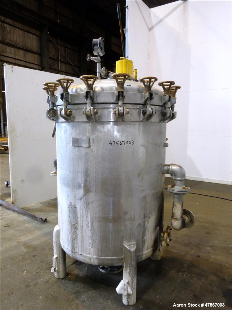 Used Duriron Durco Style Wet Cake Discharge Vertical Tank & Vertical
