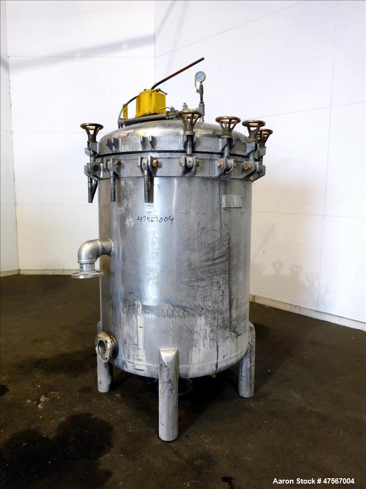 Used Duriron Durco Style Wet Cake Discharge Vertical Tank & Vertical