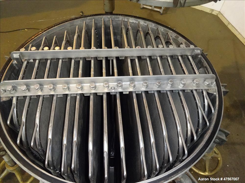 Used Duriron Durco Style Wet Cake Discharge Vertical Tank & Vertical