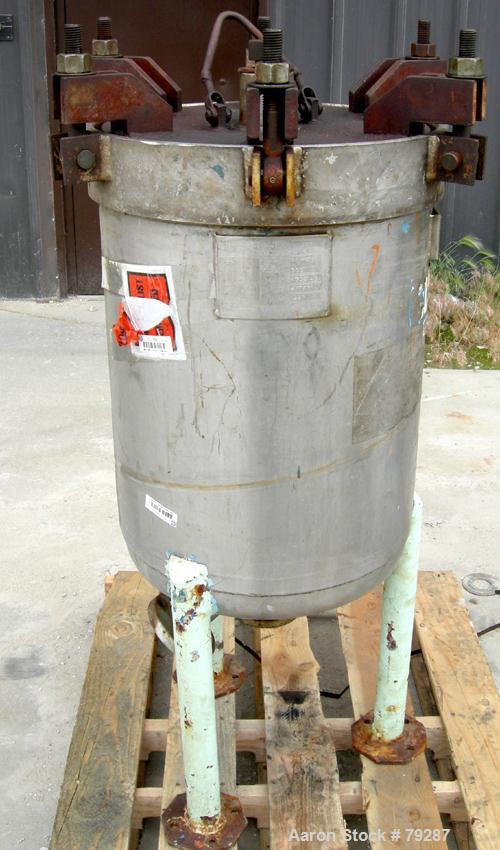 Used Niagara Horizontal Plate Filter, Model 18-12-D, Stainless Steel.