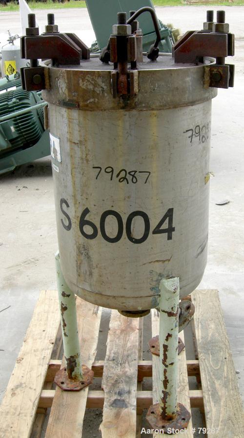 Used Niagara Horizontal Plate Filter, Model 18-12-D, Stainless Steel.