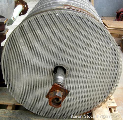 Used Niagara Horizontal Plate Filter, Model 18-12-D, Stainless Steel.