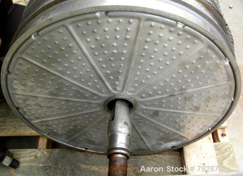 Used Niagara Horizontal Plate Filter, Model 18-12-D, Stainless Steel.