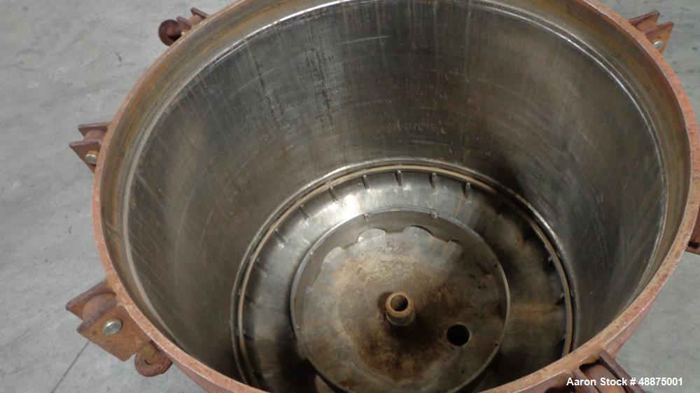 Used Niagara Filter Tank "Only". No Plates. 36 Diameter x 30 High.