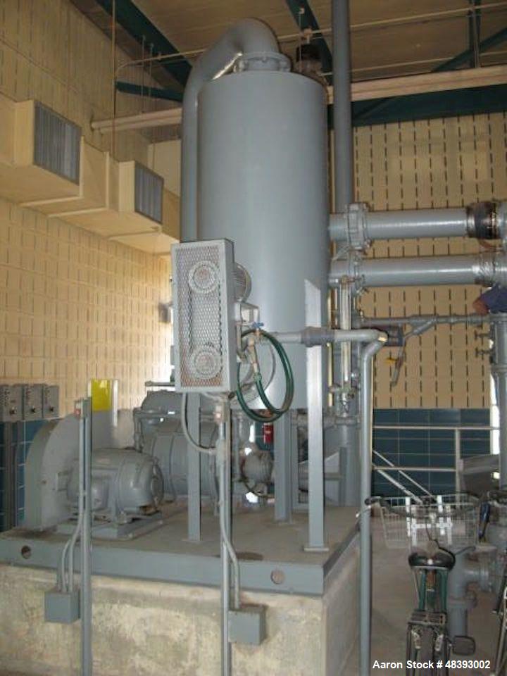 Used- Eimco "Eimcobelt" 314 Square Feet. 10' Diameter x 10' Face Carb