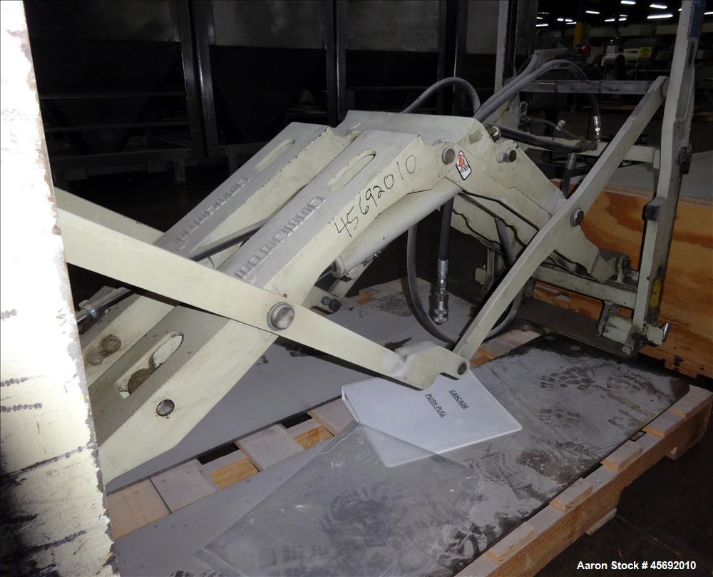 Used Cascade Forklift Push/Pull Attachment, Model QFM. 3,500 lbs capa