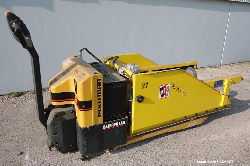Used CAT Model NPP40, 4,000 Pound Capacity Electric Walk Behind Forkl