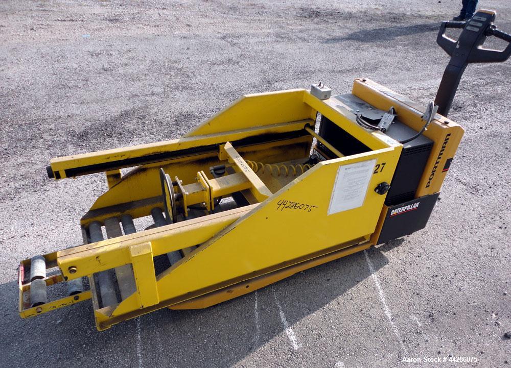 Used CAT Model NPP40, 4,000 Pound Capacity Electric Walk Behind Forkl
