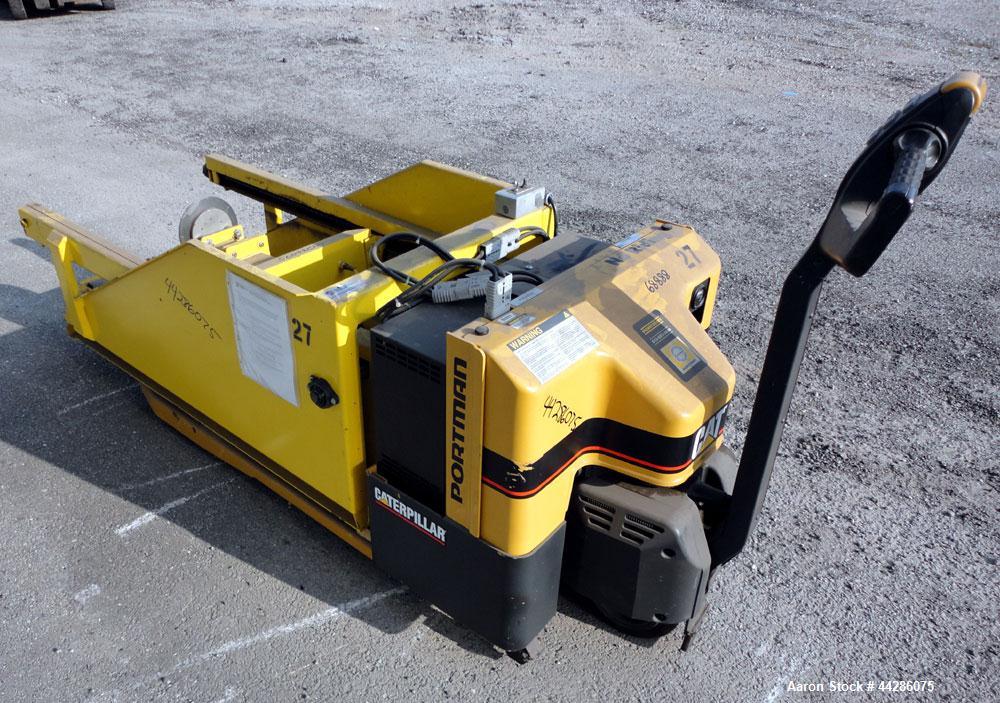 Used CAT Model NPP40, 4,000 Pound Capacity Electric Walk Behind Forkl