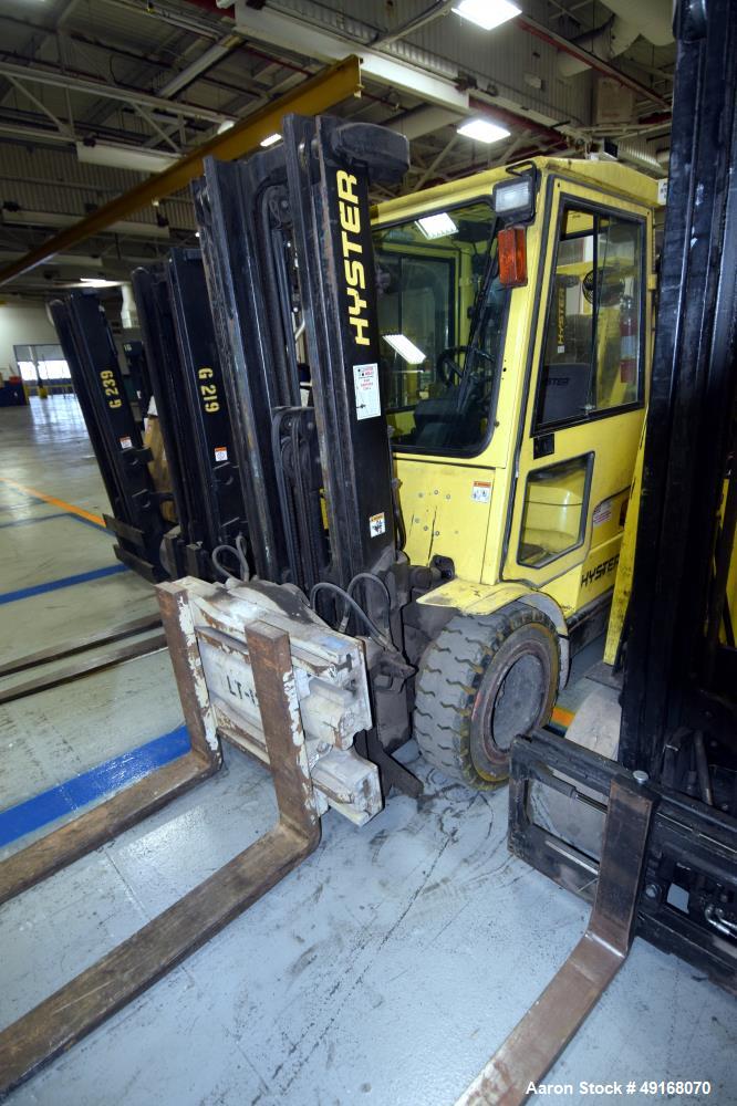 Used Hyster Gas Powered Forklift, Model H60XM. 6000 Pound capacity, t