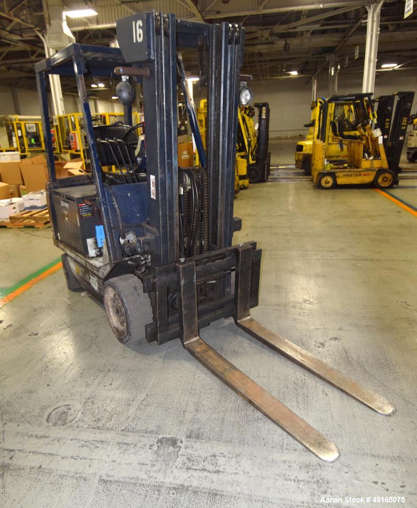 Used Komatsu Electric Forklift, Model FB30SHE4, Type EE. 5000 Pound c