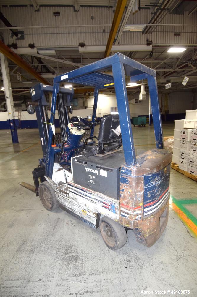 Used Komatsu Electric Forklift, Model FB30SHE4, Type EE. 5000 Pound c