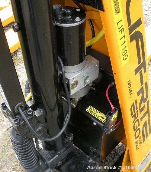 Used Lift-Rite Ergonomic 3000 12 Volt Electric/Manual Portable Scisso