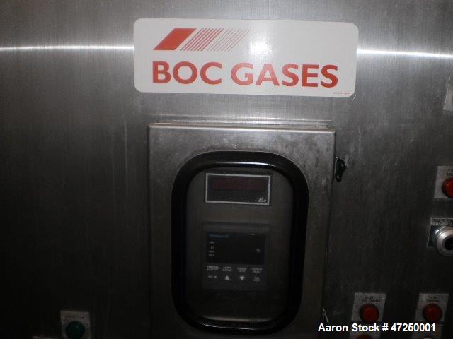 Used BOC Gases Freeze Tunnel, Model KFIT26.10M. Liquid nitorgen, 460