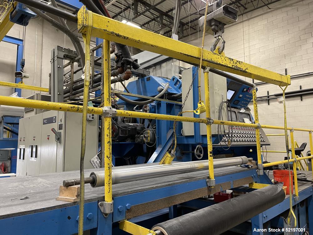 UsedDarly Custom Fabricators Vacuum Metallizer; Web width 88"; Unwind