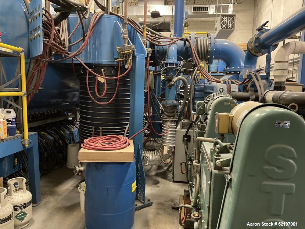 UsedDarly Custom Fabricators Vacuum Metallizer; Web width 88"; Unwind