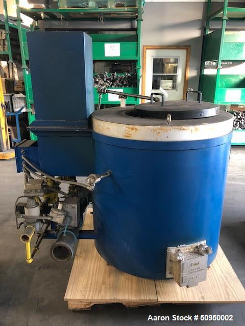Used Pyro Systems 600 Pould Aluminum Crucible Furnace with Blower and