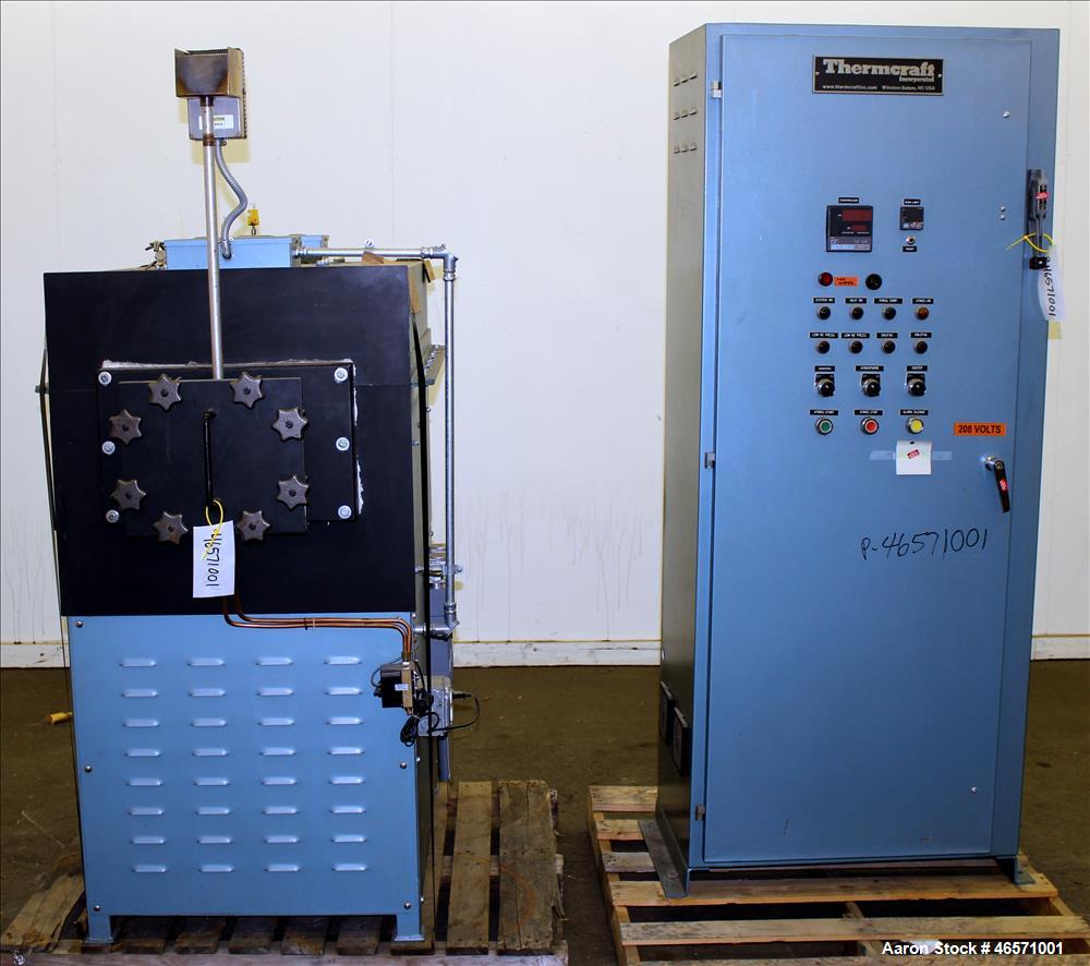 Used Thermcraft Box Furnace, Model FBM-4-6-24-1C-J9471/1A. Maximum te