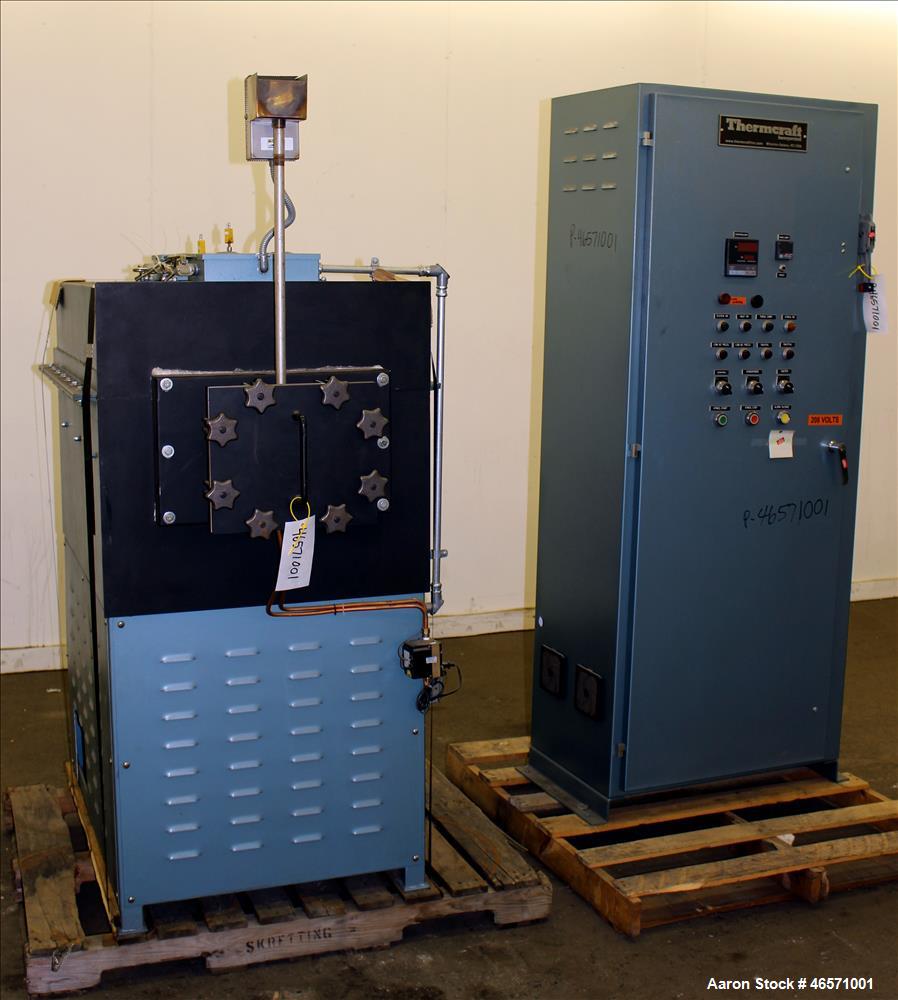 Used Thermcraft Box Furnace, Model FBM-4-6-24-1C-J9471/1A. Maximum te