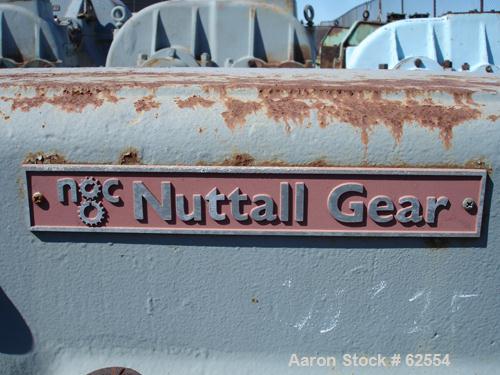 USED: Nuttall Gear Crop parallel shaft reducer, model 87R52407, catal
