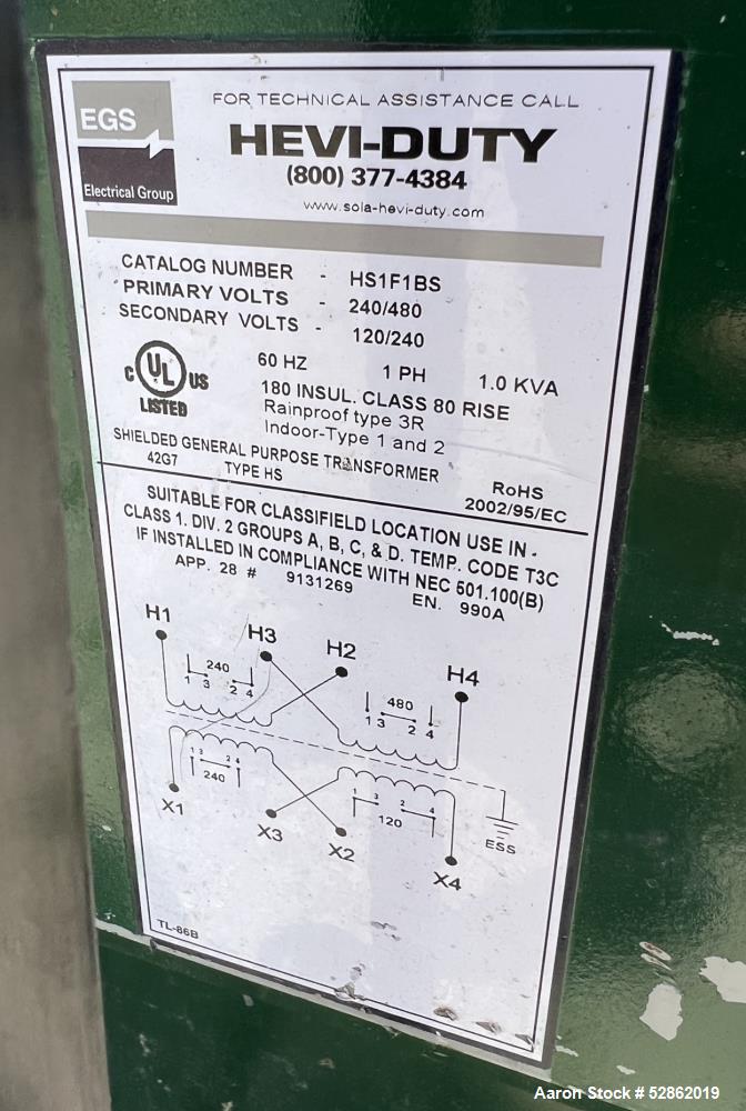 Used Electric Steam Generator Corporation Speedylectric Steam Generat