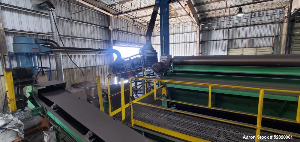 UsedSynthetic Turf Recycling System; custom built by Action Vibratory