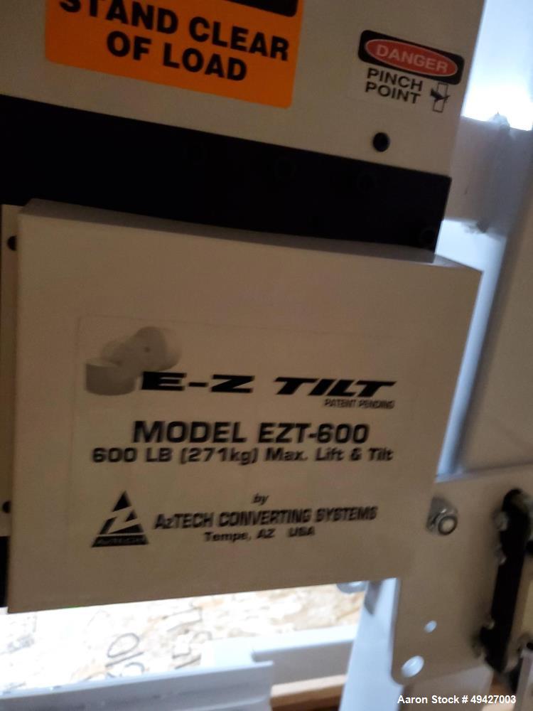 Used Aztech EZ Tilt Roll Handler, Model EZT600. 600 lb (272 Kg) maxim