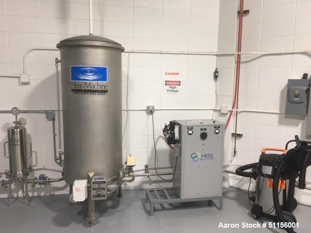 UsedHess Ozone Machine and Tank Filtration System; H-50 Ozone Generat