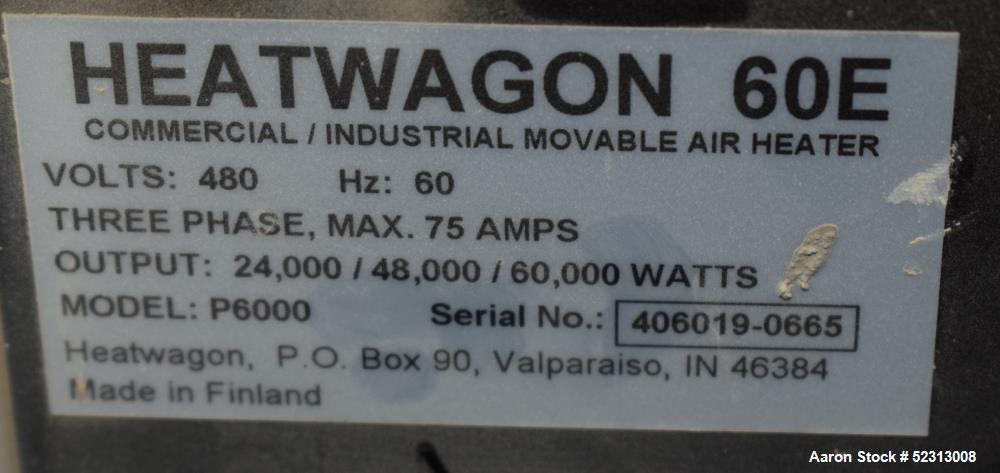 Used- Heat Wagon 60E Portable Electric Salamander