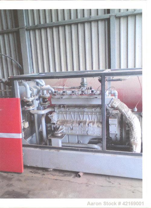 UsedMini Frichs Biogas Generator/Heater. 60 kW electricity, 95 kW hea