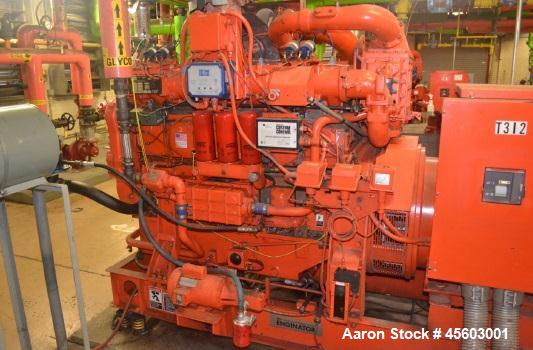 Used Waukesha 3.56 MW Cogen Plant consisting of (4) Waukesha VGF48SID